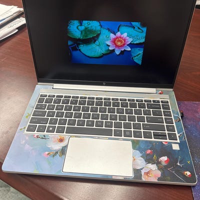 Custom Laptop Skins Lenovo Legion Decal Personalised Aesthetic Blue ...