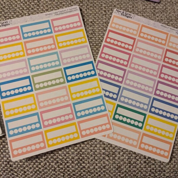 Blush Weight Loss Stickers // Weight Scale Stickers, Weight Loss ...