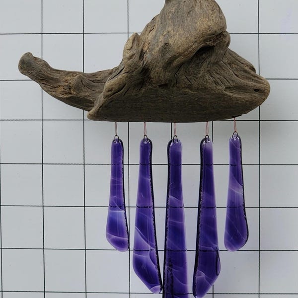 Tinkly Winkler Stained Glass Windchimes - Etsy