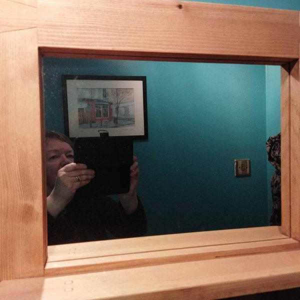 Wooden Frame for Photo & Picture, 12 X 8 Inch, Large Dark Wood Chunky ...