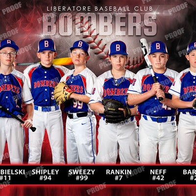 Baseball SELECT Horizontal Digital Backgrounds - Etsy