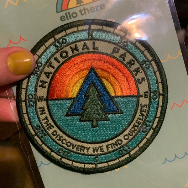 National Parks Sunrise Patch - Etsy
