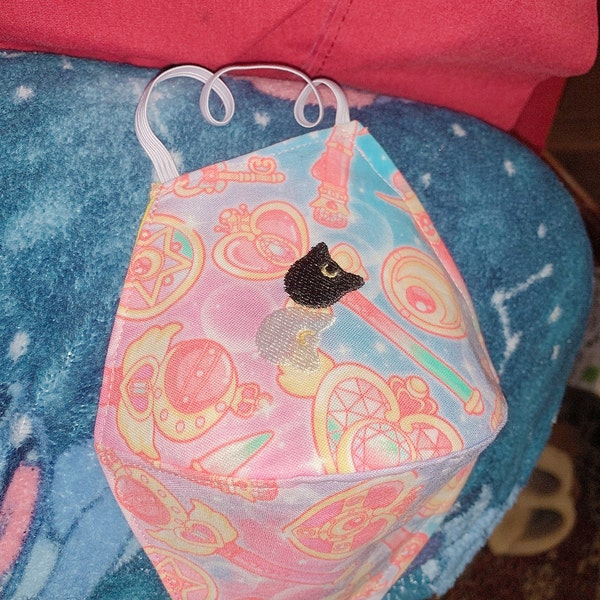 Sailor Moon Princess Inspired Face Mask With Nose Strip and Filter ...