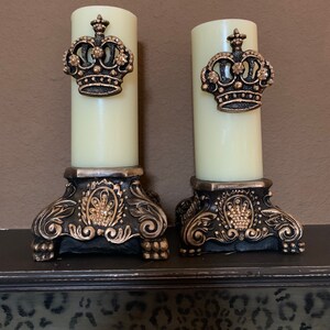 Crown Candle Pin - Etsy