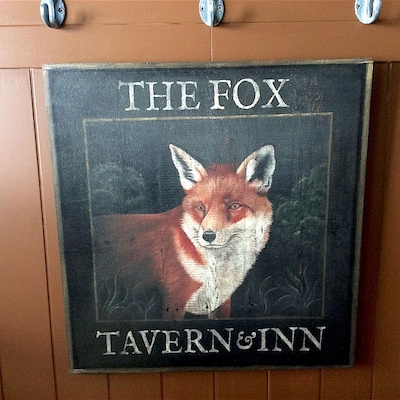 Chowning Tavern Sign Williamsburg Art Pub Sign Tavern Antique - Etsy