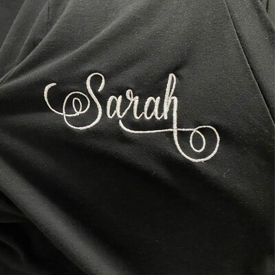 Sarah Embroidery Font 2 1 1.5 2 2.5 3 Formats: Bx Dst Exp Hus Jef Pes ...