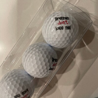 Funny Golf Ball, Personalized Golf Ball, Color Printed Golf Balls ...
