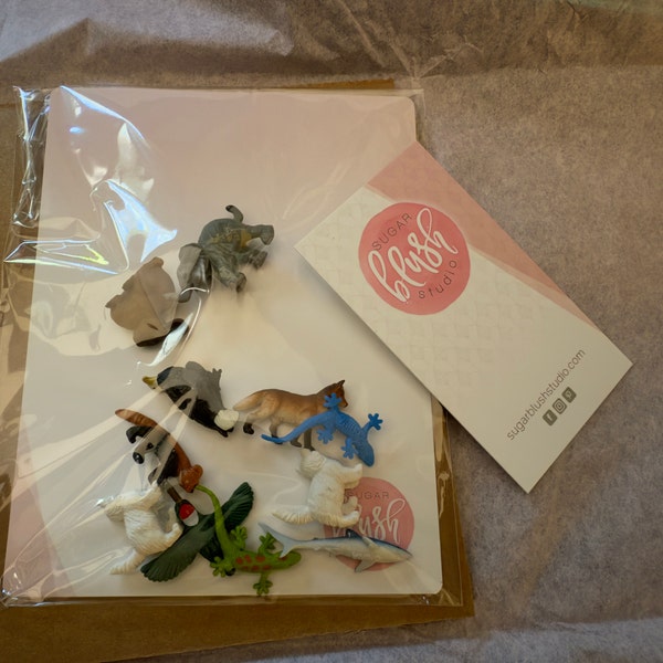 Set of Miniature Animals - Choose Any Set Terrarium Supplies Teeny Tiny ...