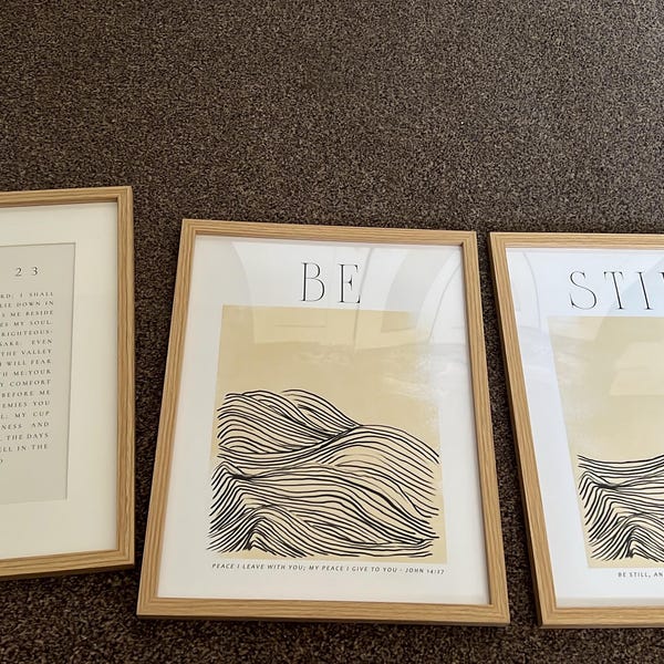 Set of 3 Hymn Collection Printable Wall Art | Digital Download | Modern ...