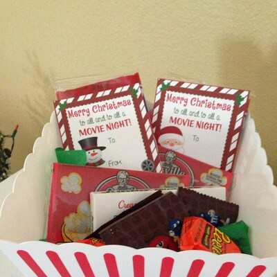 Redbox Codes Gift Tags 4 Different Designs Cards Digital Printable ...