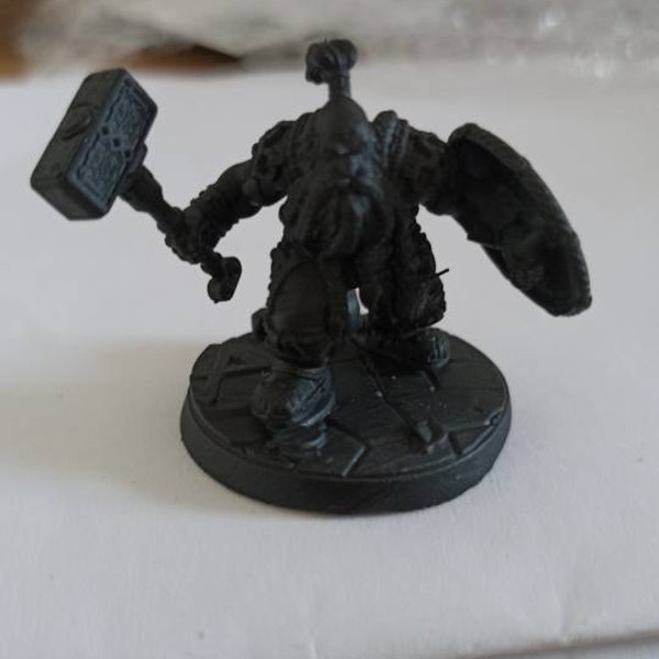Db Dwarf Ukko Hakka Dwarf Cleric Miniature Dungeons and Dragons Mini ...