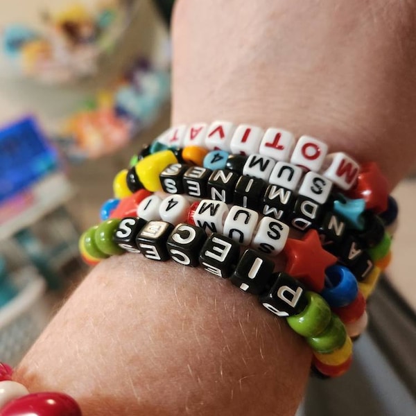 Kandi Single Medical House Inspired Md Friendship Beaded Bracelet Dr ...