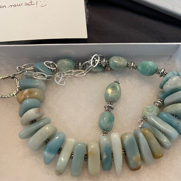 Olive Shell Necklace, Shell Heishi Necklace, Turquoise Chip Necklace ...