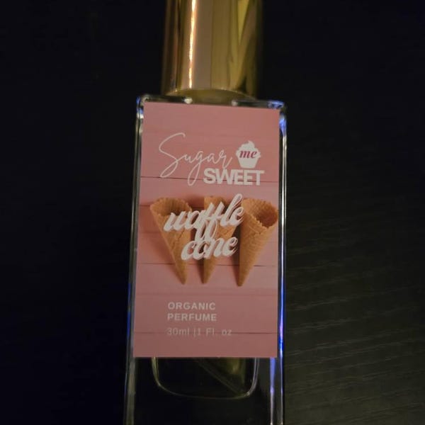 Waffle Cone Perfume | Gourmand, Dessert | Organic| Perfume Oil - Etsy