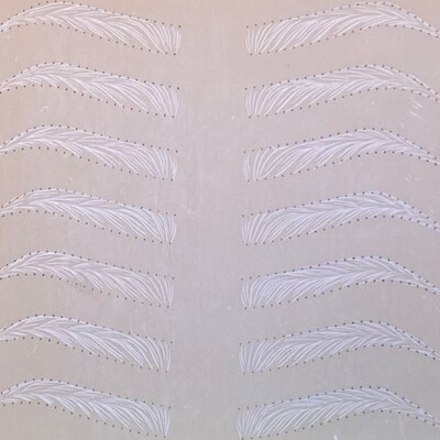 Bold Brows Microblading Patterns Step-by-step Microblading Stroke ...