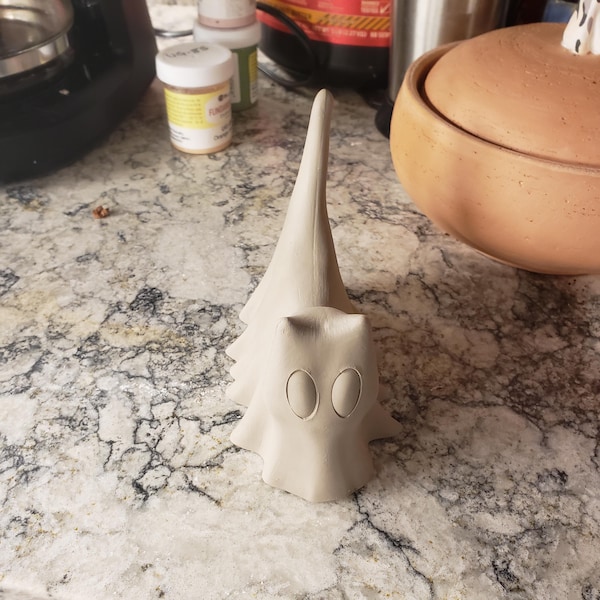 Spooky Ghost Cat Ceramic Slip Casting Plaster Mold - Etsy