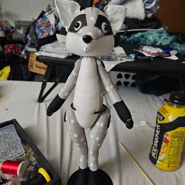 6 Sewing Pattern Bundle. Goat, Wolf, Squirrel, Hare, Deer, Fox - Etsy