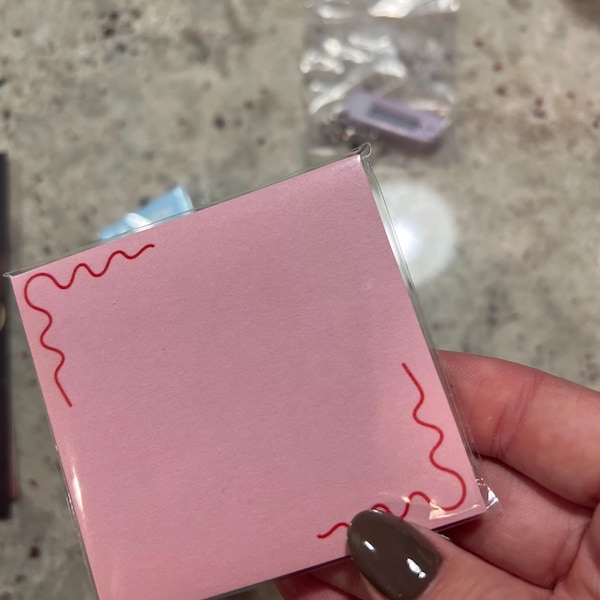 Cute Sticky Notes With 50 Sheets, Small Sticky Notes, Office Supplies ...