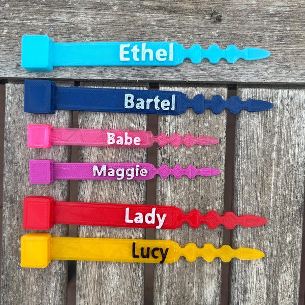Chicken/bird Foot Tags - Etsy