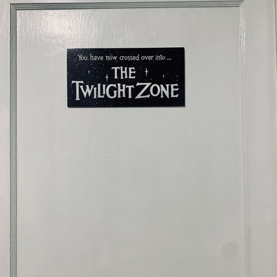 Twilight Zone Sign. Wood or Metal Options. - Etsy