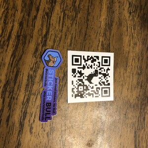 Rick Roll Sticker QR Code Sticker Meme Sticker Joke - Etsy