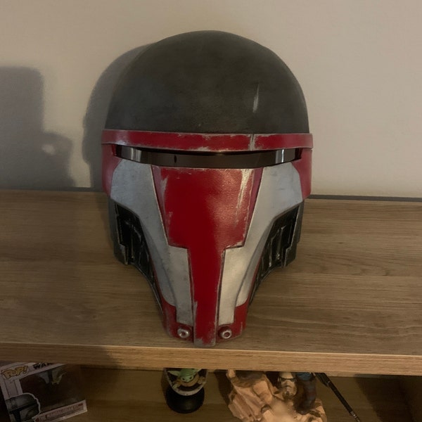 Jedi Knights Mask / Helmet Complete JREV Red, Raw Cast or Painted ...