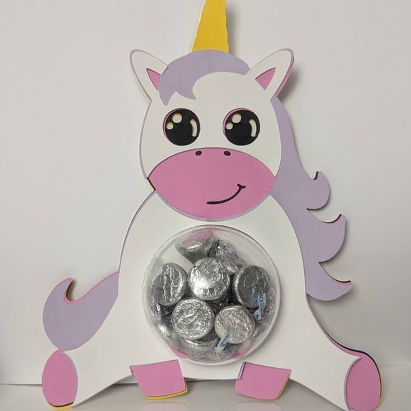 UNICORN Candy Holder, Ornament Gift SVG - DIGITAL Download - Etsy