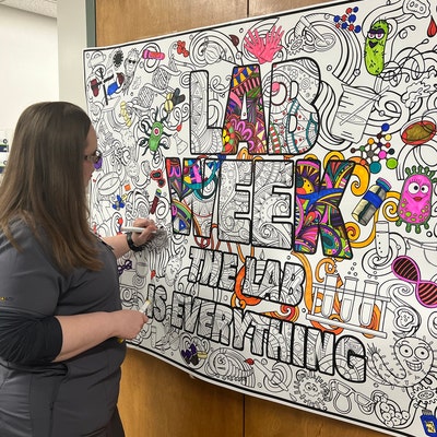 Lab Week 2024 Coloring Page Medical Coloring Page Hospital Coloring ...