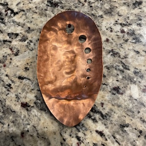 Solid Copper Box and Lid, Custom Stamping. Handmade. Wedding ...