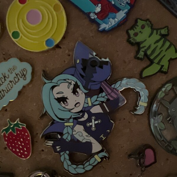 Jinx Hard Enamel Pin - Etsy
