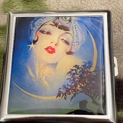 Retro Humor Compact Mirror 1950s Pinup Bad Girl Not Sorry Funny Kitsch ...