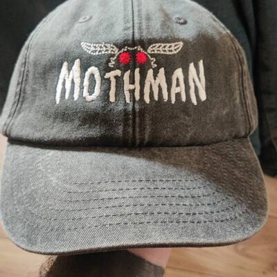 Mothman Embroidered Logo Cap - Etsy