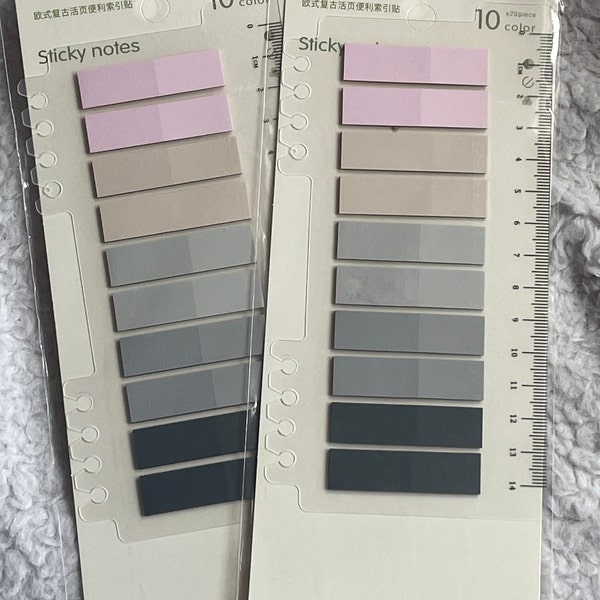 Sticky Index Tabs, Annotation Marks, Index Sticky Highlighter, Book ...