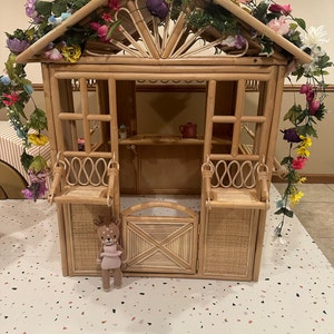 Daisy Whispers Rattan Wall Shelf Boho Rattan Home Nursery Decor - Etsy