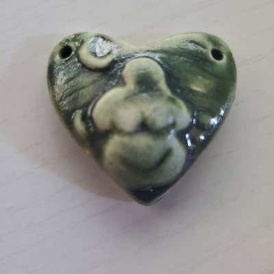 Handmade Ceramic Goddess Bead Venus of Willendorf Bead in - Etsy