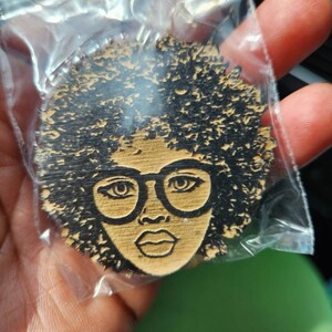 10 Plain Wooden Afro Pick Natural Hair Adinkra Pick Jewelry - Etsy