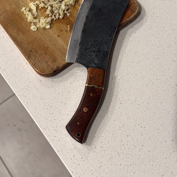 22" Custom Handmade Damascus Steel Sword With Metal Casted Guard Pommel ...