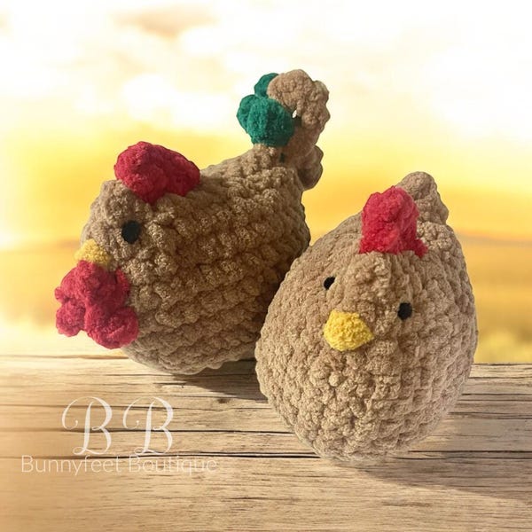 Mabel Chicken™ CROCHET PATTERN - Etsy