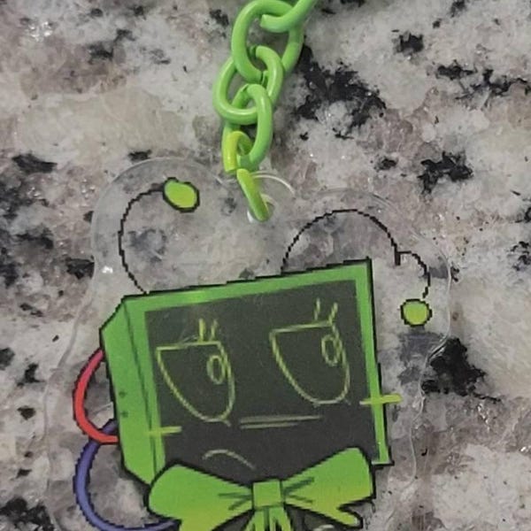 Cup and Treasure Chest PPT2 Linked Keychain Youtube Object Show - Etsy