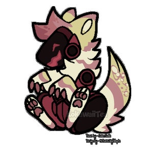 Chibi Jumping Wolves / P2U Furry/fursona Base - Etsy