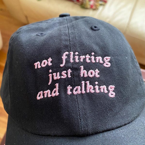 Old English 666 Hat Satanic Angel Hat Custom Color Adjustable ...