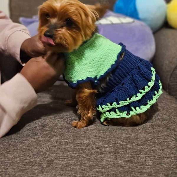 Crochet Dog Dress Pattern: Small Pet Sundress & Bolero (PDF File) - Etsy
