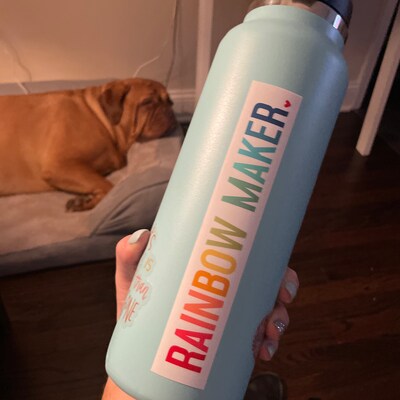 Rainbow Maker Vinyl Sticker Water Bottle Sticker Laptop - Etsy
