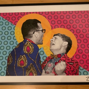 Sadé Print A4 / A3 Digital Collage Black Art - Etsy