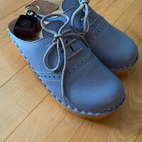 Closed Back Clogs in Black, Clog Shoe With Heel Cap, Van Gogh From ...