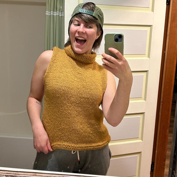 Knitting Pattern | the Chelsea | Modern Lightweight Roll Neck Knit ...