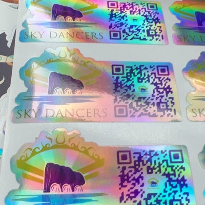 Custom White Ink Clear Stickers, White Ink Transparent Stickers ...