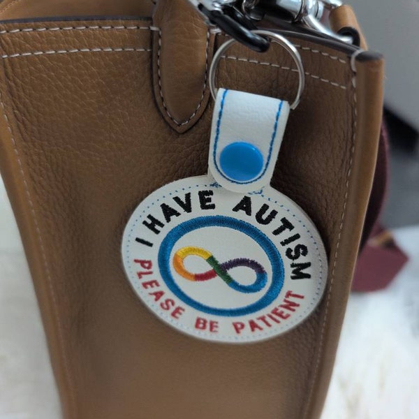 Please Be Patient I Have Autism Tag, Autism Tag for Backpack, Autism ...