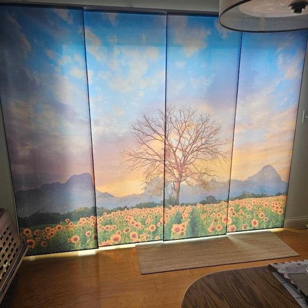 2-tracks Wall Rail Any Custom Size, Sliding Rails for Vertical Blinds ...