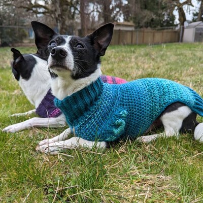 Lurcher/whippet Pdf Crochet Jumper Pattern 24 Inch - Etsy